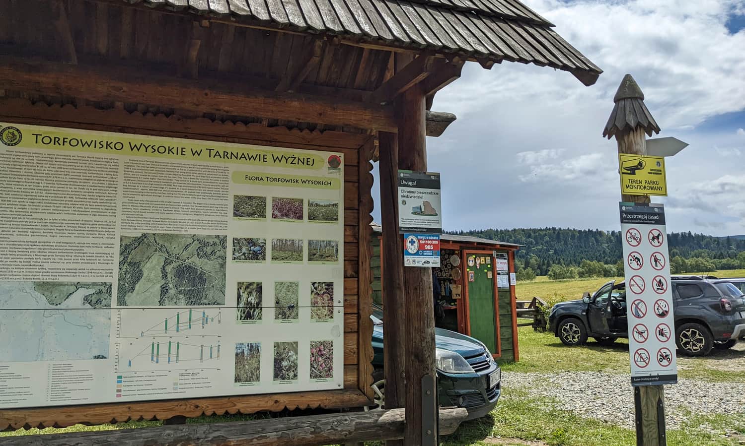 Tarnawa Peat Bog - attractions, interesting facts