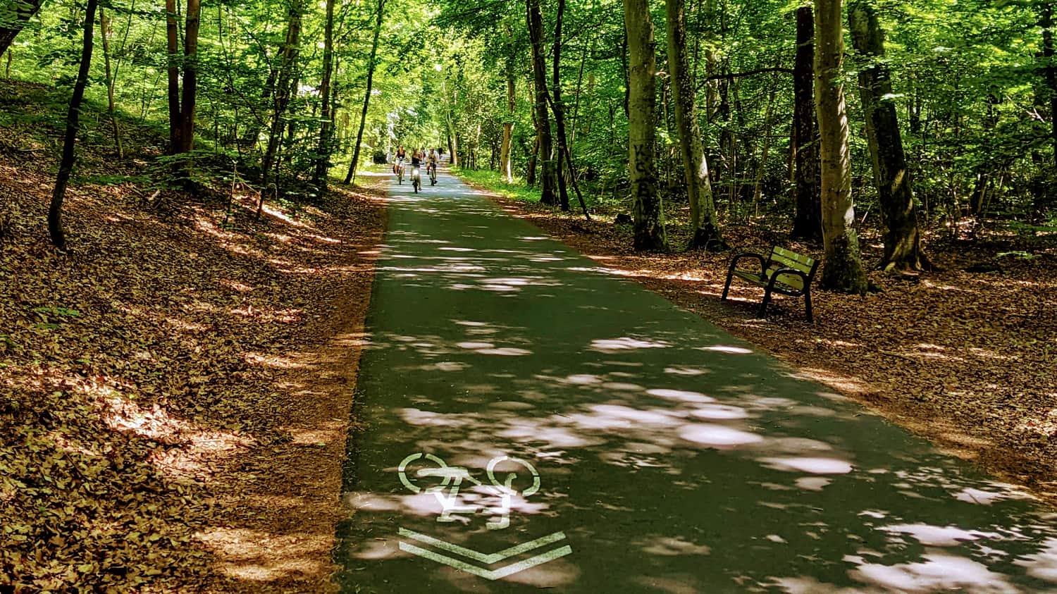 Szlak rowerowy R10 odcinek Mielno - Ustronie Morskie