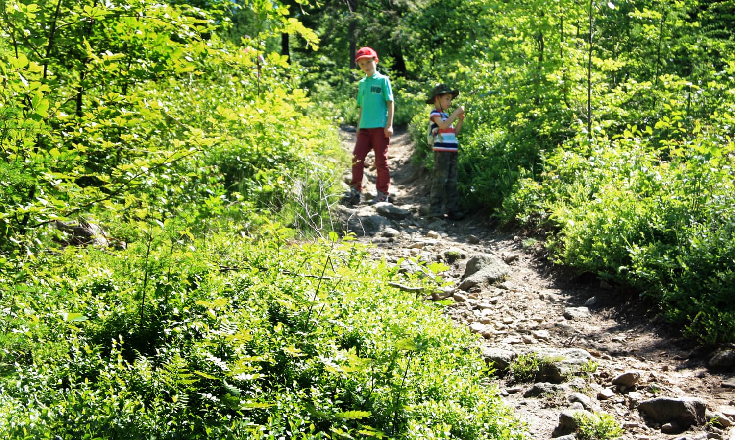 Chrobacza Łąka z Kóz żółtym szlakiem