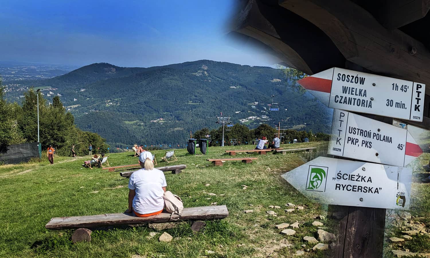 Najkrótszy szlak na Czantorię z Ustronia Polany