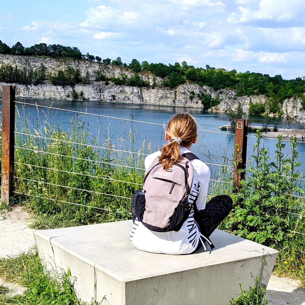 Zakrzówek - scenic walking route around the reservoir - Kraków (Cracow)
