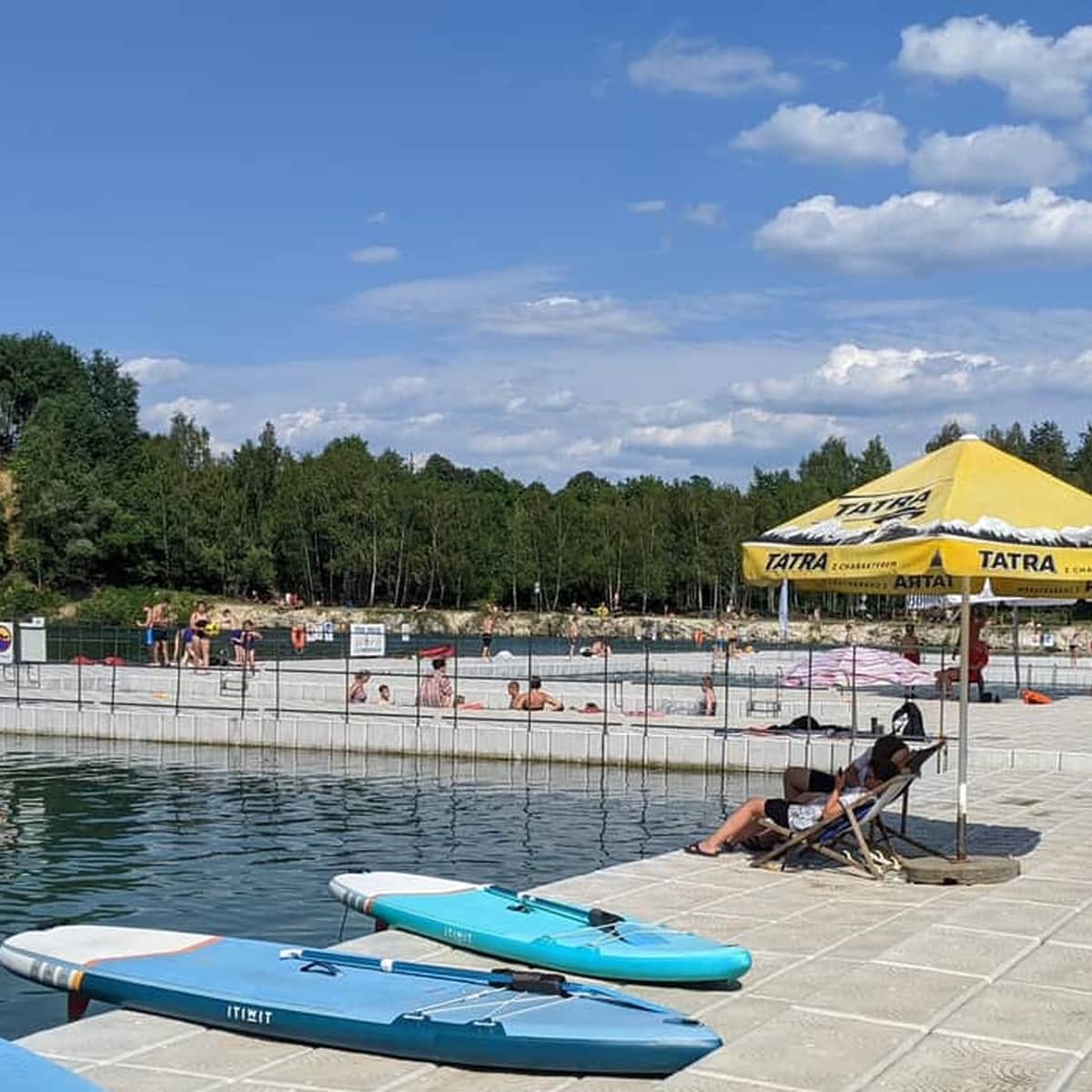 Trzebinia - Balaton bathing area, Bożniowa hill and forest walk through ...