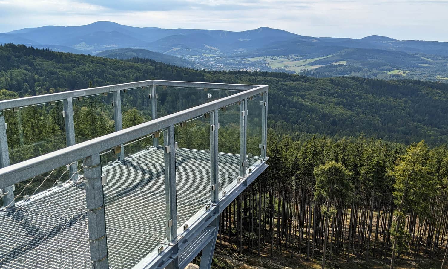 Trojak - punkt widokowy w Lądku-Zdroju