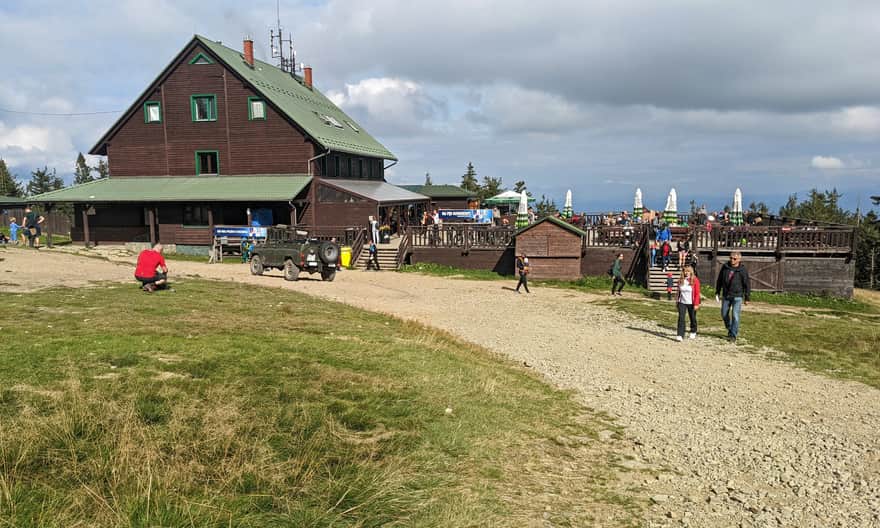 Kolejka na Halę Skrzyczeńską i Małe Skrzyczne